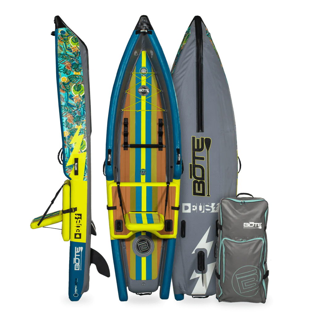 DEUS Aero 11′ Native Bombardier Inflatable Kayak